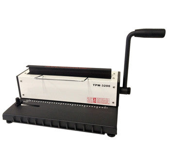 TPW-3200 Wire Punch and Bind Manual Machine – Justbinding.com