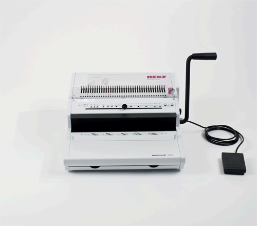 Renz ERW 3:1 Pitch Wire Binding Machine with Electric Punch